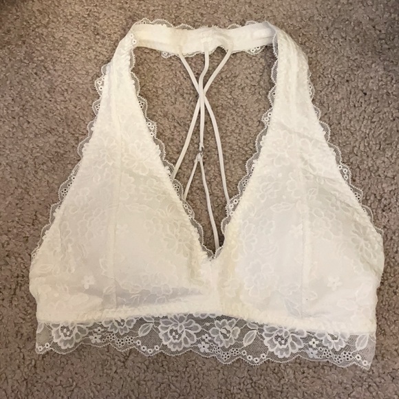 Gilly Hicks | Intimates & Sleepwear | Gilly Hicks Lace Halter Bralette ...